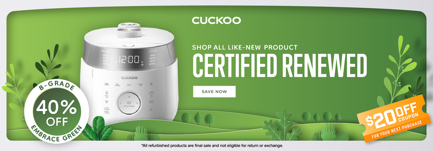 CUCKOO Canada - Official Website - Rice Cooker, Water & Air Purrifer